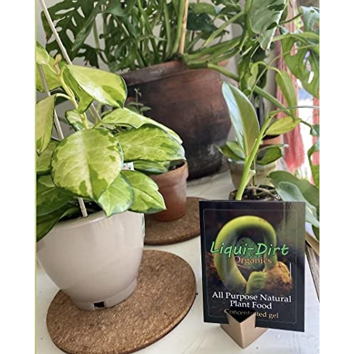 Liqui-Dirt Nano Powder All-Purpose Organic Complete Plant Food -18 Balanced Super Foods Blend of Vitamins Minerals Micro-Fungi and Bio-Organisms (1 Gallon)