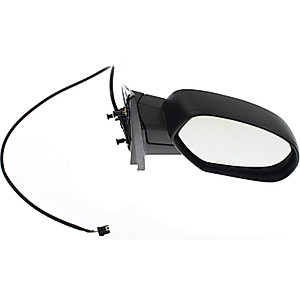 Kool Vue Left & Right Power Heated Mirrors Compatible With Chevrolet Silverado 1500 2007-2013 Manual Fold w/o Signal Light, Blind Spot, Memory, Puddle Lamp & Auto-Dimming Textured Crew Cab, New Body