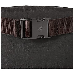 Kipling Women's Women's Yasemina Xl Waistpack, Extra Large Pack, Nylon Crossbody Fanny Waistpack, Black Noir, Extra Large US