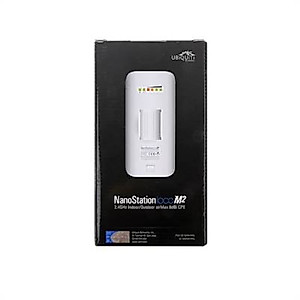Ubiquiti NanoStation locoM2 2.4GHz Indoor/Outdoor airMax 8dBi CPE
