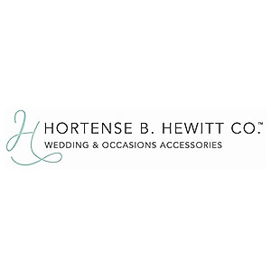 Hortense B. Hewitt Wedding Accessories Fabric Aisle Runner, 100-Feet Long, Black (30047)