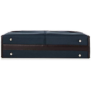 CHRISTIAN GEORGES(クリスチャンジョルジュ) Wooden Dares Bag, Japan, Made in Toyooka, CG2108, Navy (16.1 inches)