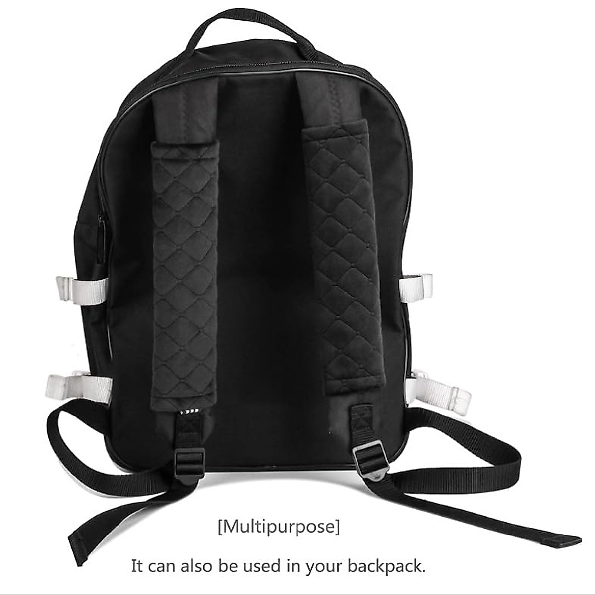 FANTIA 2 PCS Car Seat Belt Pads Cover, Seat Belt Shoulder Strap Covers Protector to Release Stress to Your Neck and Shoulder for a Safety Driving (Black)