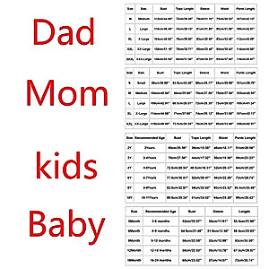 Family Christmas Pajamas Matching Sets Christmas Matching Jammies Adults Holiday Xmas Pjs Sleepwear Set