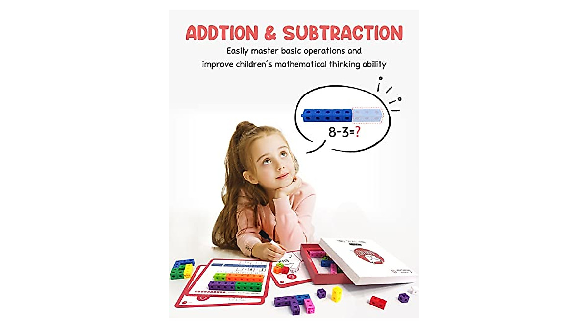 GAMENOTE Math Manipulatives for Kids | Fun Math Learning Toys