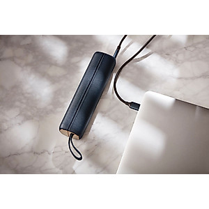 PHILIPS Sonicare 9000 Series Prestige Rechargeable Toothbrush, SenseIQ, Sonic Technology, Travel Case & Wirless Charging, All-in-One Brush Head, GM Cleaning Cloth (Midnight)