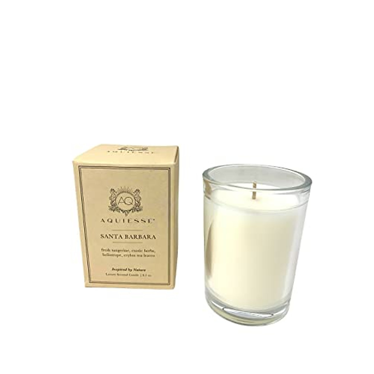Aquiesse Boxed 6.5 oz Single Wick Candle (Santa Barbara)