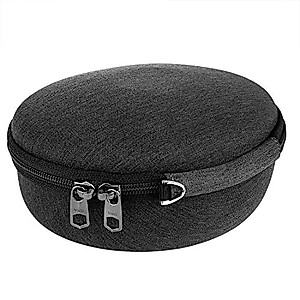 Geekria Shield Headphones Case Compatible with Skullcandy Crusher ANC, Crusher Evo, Hesh ANC, Hesh 3, OneOdio A70 Case, Replacement Hard Shell Carrying Bag with Cable Storage (Dark Grey)