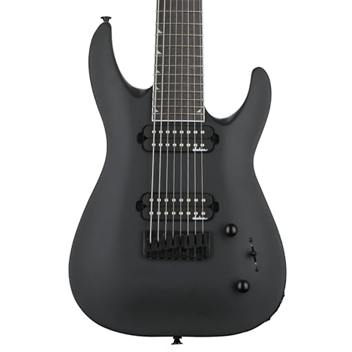 Jackson JS Series Dinky JS32-8 - Satin Black with Amaranth Fingerboard