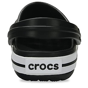 Crocs Unisex-Child Crocband Clogs (Little Kid/Big Kid), Black, 13 Little Kid