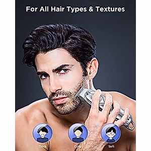 Limural Professional Hair Clippers and Trimmer Kit for Men - Cordless Barber Clipper + T Blade Outliner, Complete Hair Cutting Kits with 13 Premium Guards, LED Display, Taper Lever & 5 Hrs Runtime