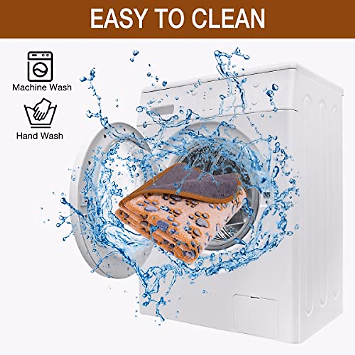 Ladadee Waterproof Guinea Pig Blankets, 1 Pack 3 Washable Guinea Pig Fleece Cage Liners, Soft & Super Absorbent Bedding Mats for Hamster Rabbit Chinchilla Cage Accessories -30 * 20in (SWGB)