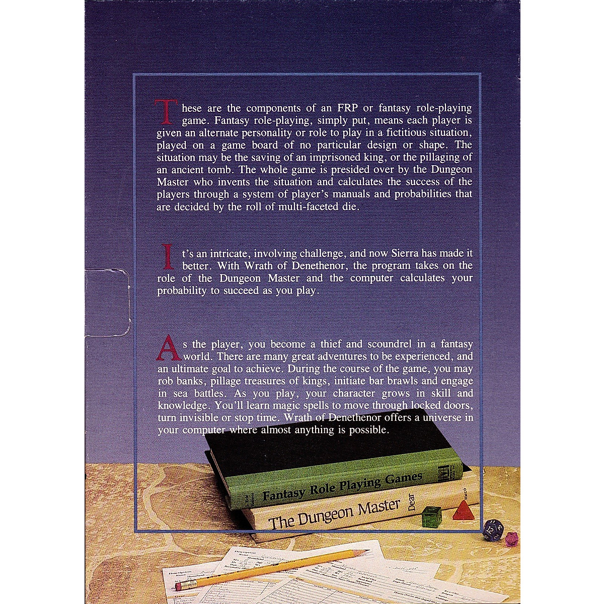 The Wrath of Denethenor - Commodore 64