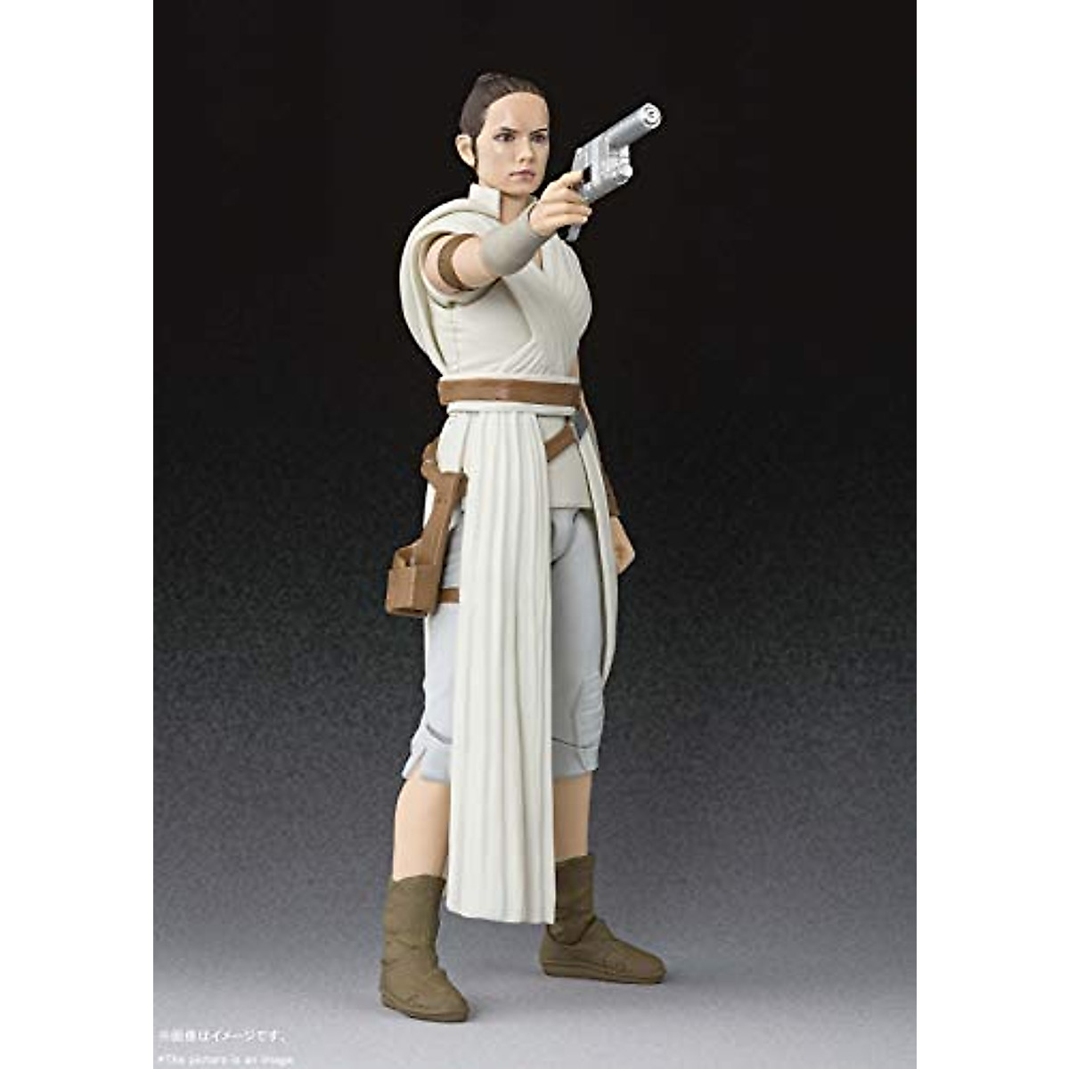 S.H. Figuarts Star Wars Rey & D-O (Star Wars: The Rise of Skywalker) Approx. 5.7 inches (145 mm), PVC & ABS, Pre-Painted Action Figure