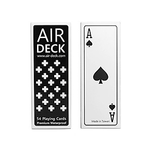 Air Deck Travel Playing Cards - Black
