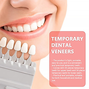 Temporary Tooth Repair kit Replacement: 200pcs Moldable False Teeth Thermal Fitting Beads for Snap On Instant and Confident Smile Mouth Tweezer