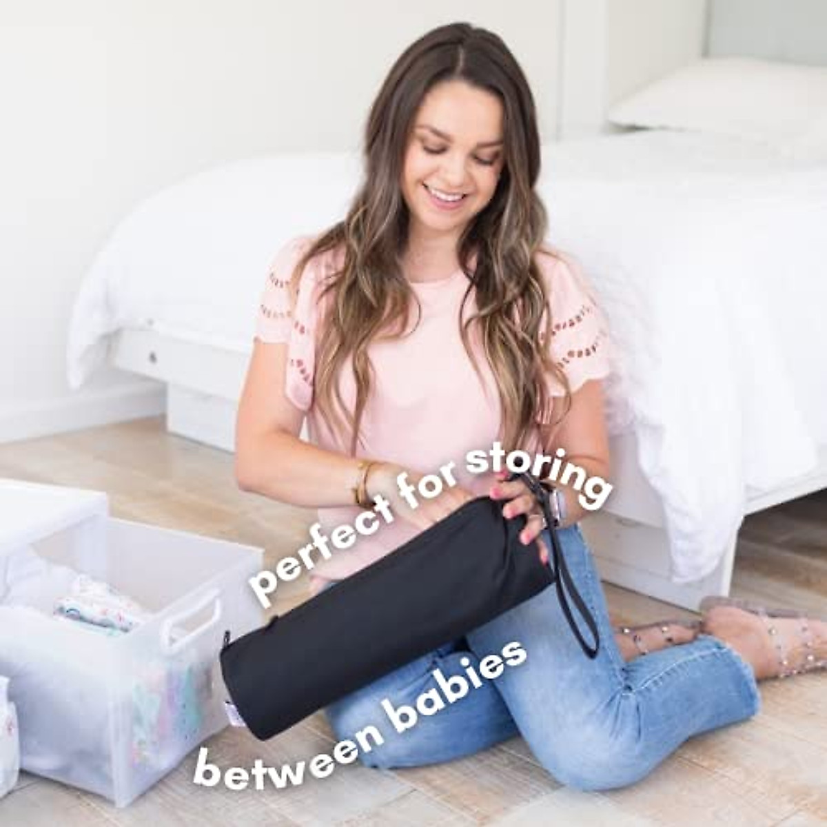 Topponcino Travel & Storage Bag by The Topponcino Company | Protective Ripstop Cotton Fabric | Convenient Wristlet Carrying Strap | Compatible with All Topponcinos from The Topponcino Company