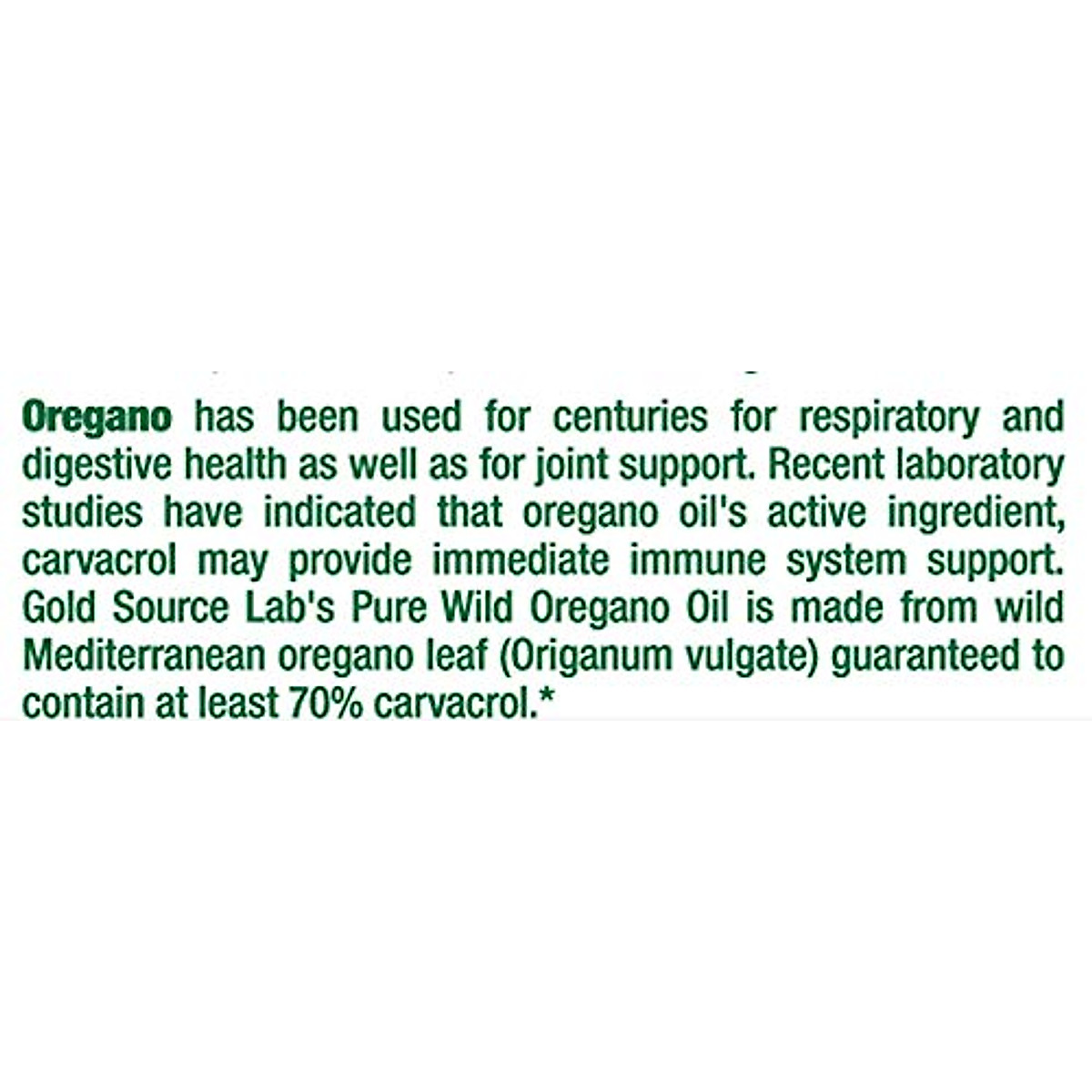 Wild Oregano Oil Capsules - 120 Liquid Veggie Softgels - Pure Standardized Wild Oregano Leaf Extract offers 70% Carvacrol (32 mg) for Immune System Health - Non GMO, Vegan, Gluten Free