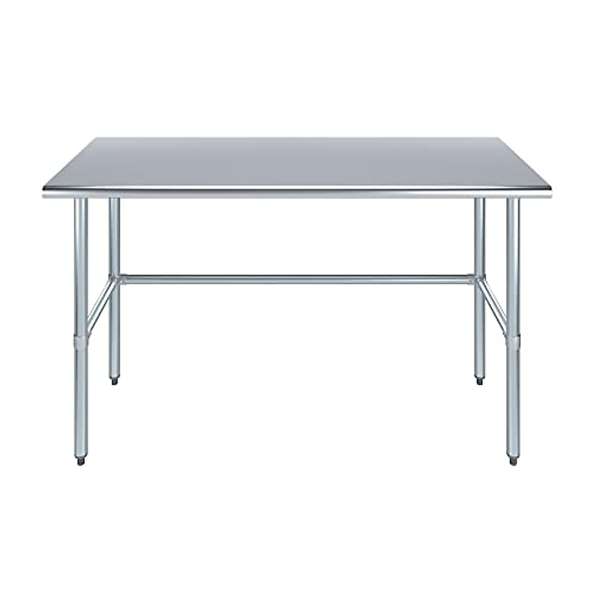24" x 60" Open Base Stainless Steel Work Table | Residential & Commercial | Food Prep | Heavy Duty Utility Work Station | NSF