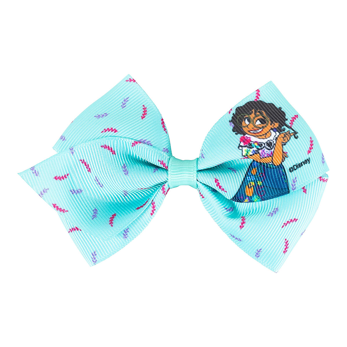 Disney Encanto Bow Bundle 7 Pcs 4 Inch Bundle - Hair Bows for Girls - Different Encanto Image on Each Clip - Alligator Clip - Ages 3+ Hair Accessories Bows for Girls