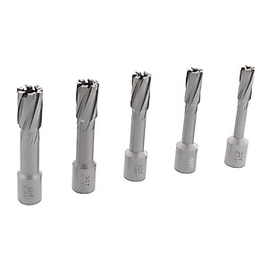 Steel Dragon Tools 13pc. Tungsten Carbide Tipped Annular Cutter Kit 2" Depth and 1/2 in. to 1-1/16 in.