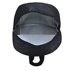 NGIL Canvas School Backpack (Glitter-Black)