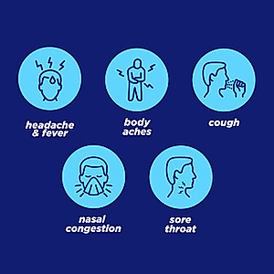 ALKA SELTZER PLUS Severe Non-Drowsy Cold & Cough Powerfast Fizz Effervescent Common Cold Tablets, Sinus Congestion, Runny Nose, and Dry Cough, Citrus Flavor, 20 Count (Pack of 1)