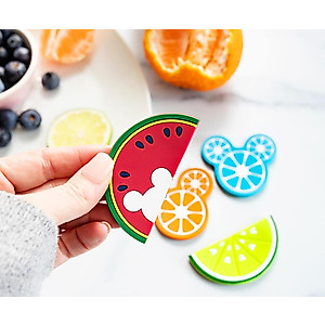 Disney Mickey Mouse Fruit Magnets | Set of 4