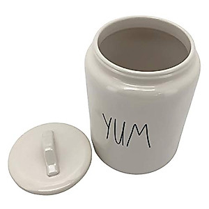 Rae Dunn by Magenta Large Letter YUM Canister Artisan Collection
