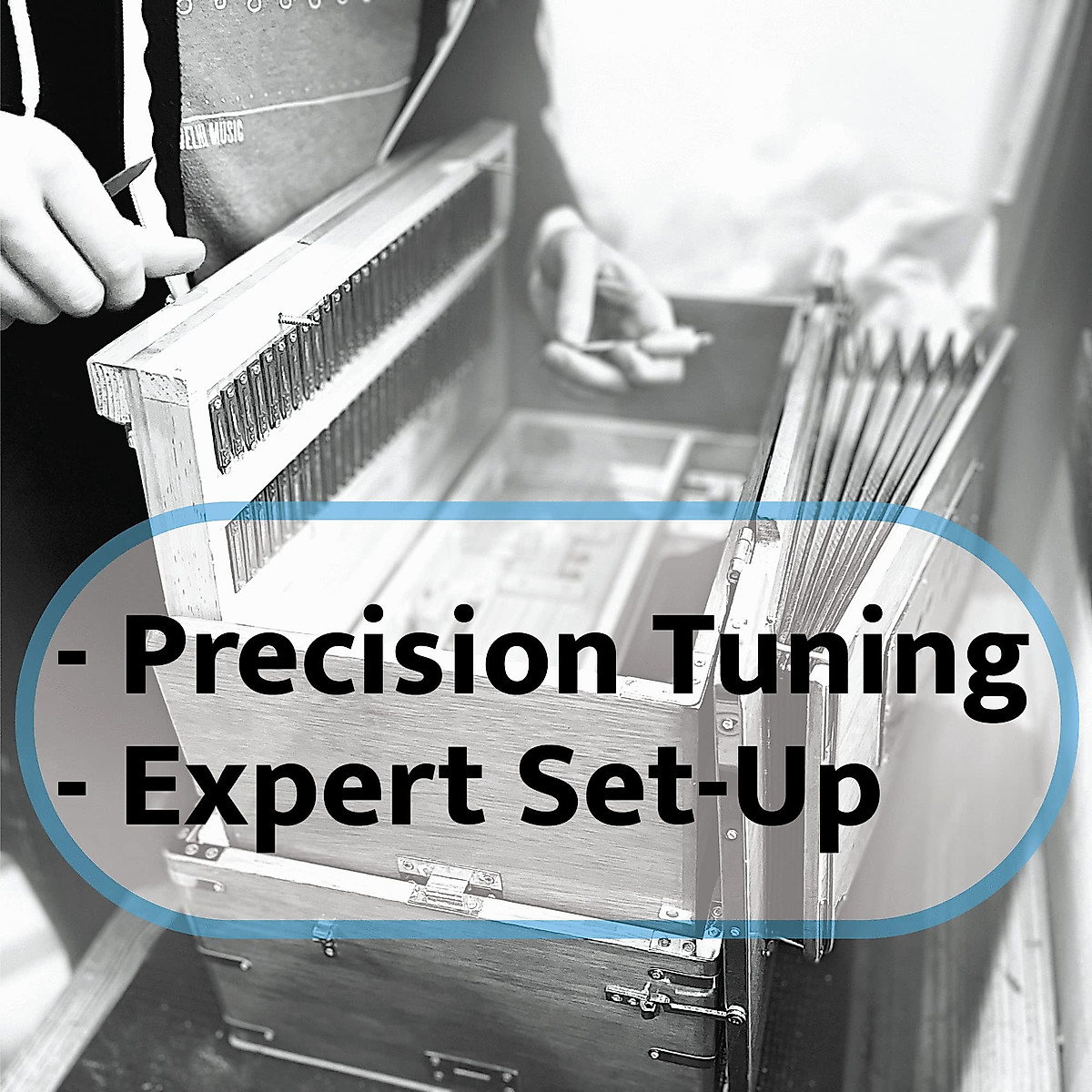 Bhava Classic "Kirtan" Harmonium | Standard Edition | Professionally Tuned | Shipped from U.S. | 42 Key,Portable Harmonium Perfect for Yoga,Kirtan | Travel Ready,Fits in Overhead Compartment Natural