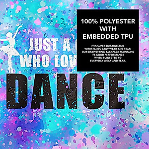 Drawstring Backpack Dance Bag Dance Teacher Appreciation Gifts Cinch Bag for Women Girls Dance Instructor Dancer Gifts for Dance Lover Teacher Dance Team Christmas Birthday Gifts for Her - Girl Loves