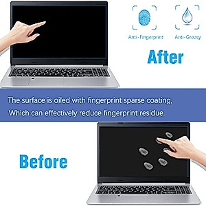 2 PCS Anti Blue Light Screen Protector for 17.3" HP Laptop/HP Envy 17/HP Pavilion 17/HP Omen 17, HP 17t 17z 17-by 17-ca 17-cn 17-cp 17t-ch 17t-cr 17-an 17-cb 17-ck Eye Protection Screen Filter