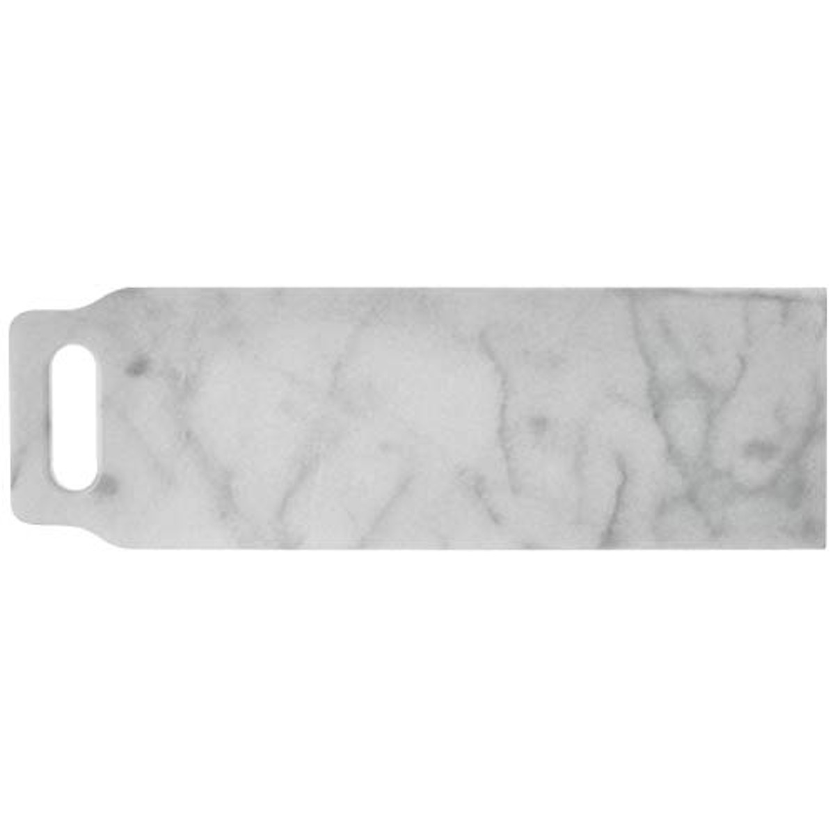 Fox Run White Marble Paddle Board, 18 x 6-inch