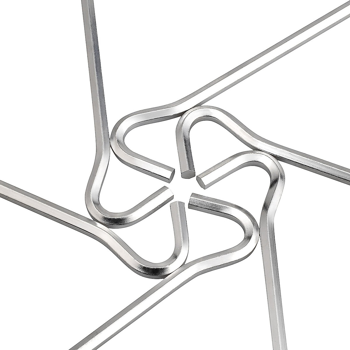 Tent Pegs - 18Pcs Aluminium Tent Stakes Pegs with Hook - 7’’ Hexagon Rod Stakes Nail Spike Garden Stakes Camping Pegs for Pitching Camping Tent, Canopies