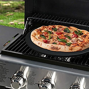 Pizza Stone Bread Baking Stone 13 Inch, Round Pizza Plate, Thermal Shock Resistant, Durable and Safe, Pizza Stone for Oven for Oven/BBQ/Air Fryer