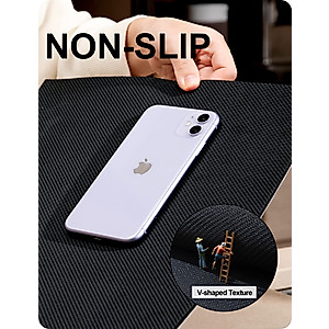 ILANGO Coffee Maker Mat for Countertops Hide Stain Rubber, Non Slip Coffee Bar Mat for Kitchen Counter, Absorbent Dish Drying Mat, Coffee Accessories Fit Under Coffee Espresso Machine 16"*24"