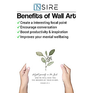 Psalms Scripture Wall Art Christian Posters, Christian wall art - Set of 4 (8x10") Bible Verses Wall Decor Bible Verse Wall Art Christian Wall Decor Christian Art Bible Scripture Wall Decor - Unframed