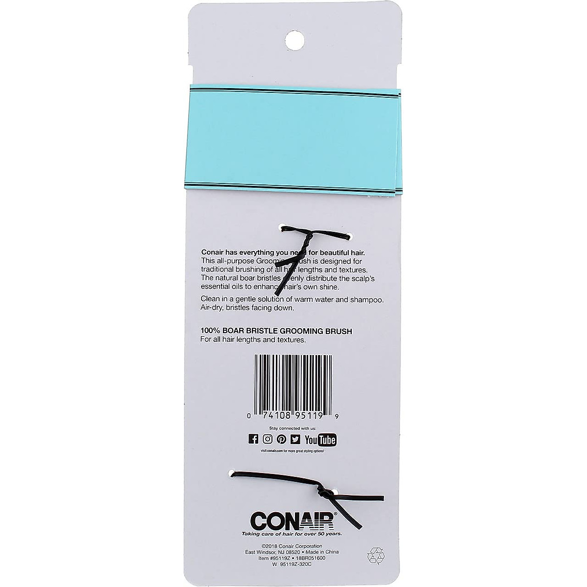 Conair 95119z Grooming Brush