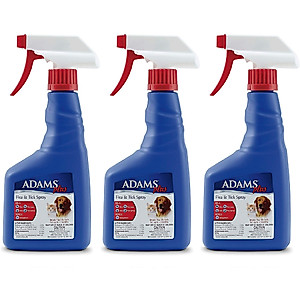 Adams Flea & Tick Spray Plus Precor 16 oz - Pack of 3