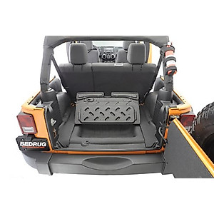 BedRug Jeep Kit - BedTred BTJK11R2 fits 11+ JK 2DR REAR 5PC CARGO KIT (INCLUDES TAILGATE & TUB LINER)