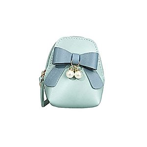 Tomcrazy Bow Tie Mini Pouch for AirPods Pro 2nd, 1st 3 / Galaxy Buds/Airtag/Access Cards, Mini Coin Purse Pendant Storage Bag for Sony LinkBuds S WF-L900 WF-1000XM4 Ambie AM-TW01 Earbuds Case (#2)