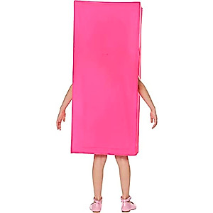 InSpirit Designs Kids Barbie Box Costume | Officially licensed | 21 total pieces | Wearable pink box with elasticized poles | Velcro closure