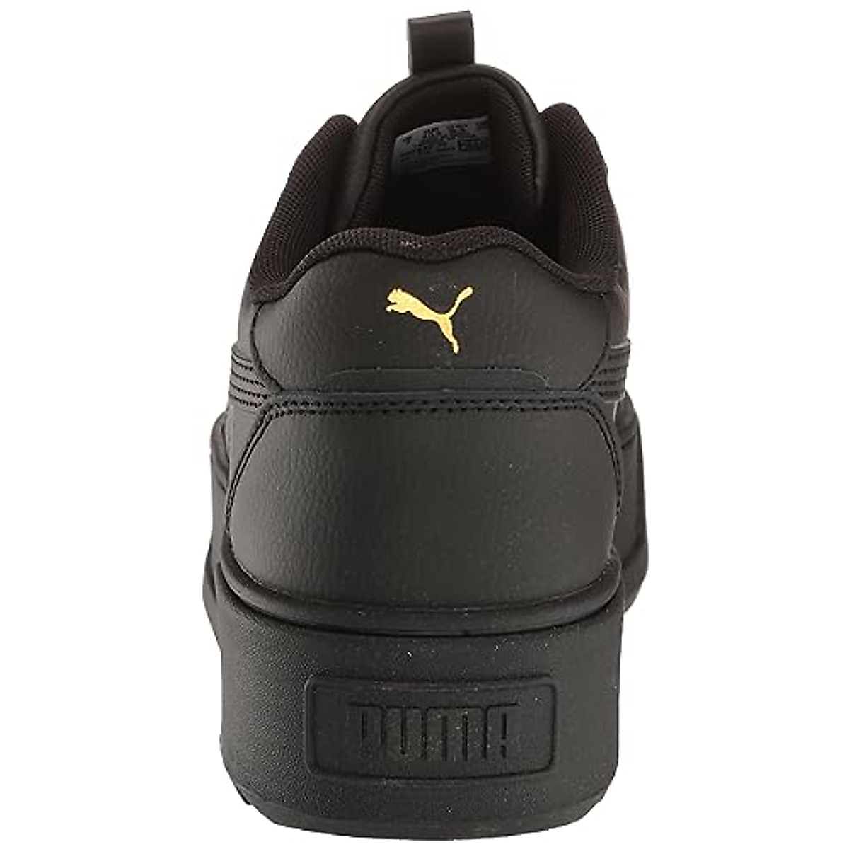 PUMA Women's KARMEN REBELLE Sneaker, PUMA Black-PUMA Black-PUMA Gold, 9