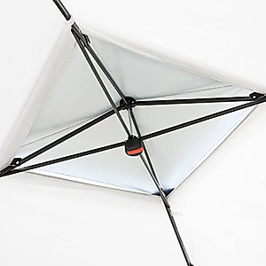 ARROWHEAD OUTDOOR 13’x13’ Pop-Up Canopy & Instant Shelter, 150D Fabric Construction, Adjustable Height, Wheeled Carry Bag, Guide Ropes & Stakes Included, Brown & Tan v2 (New) (KGS0389U)