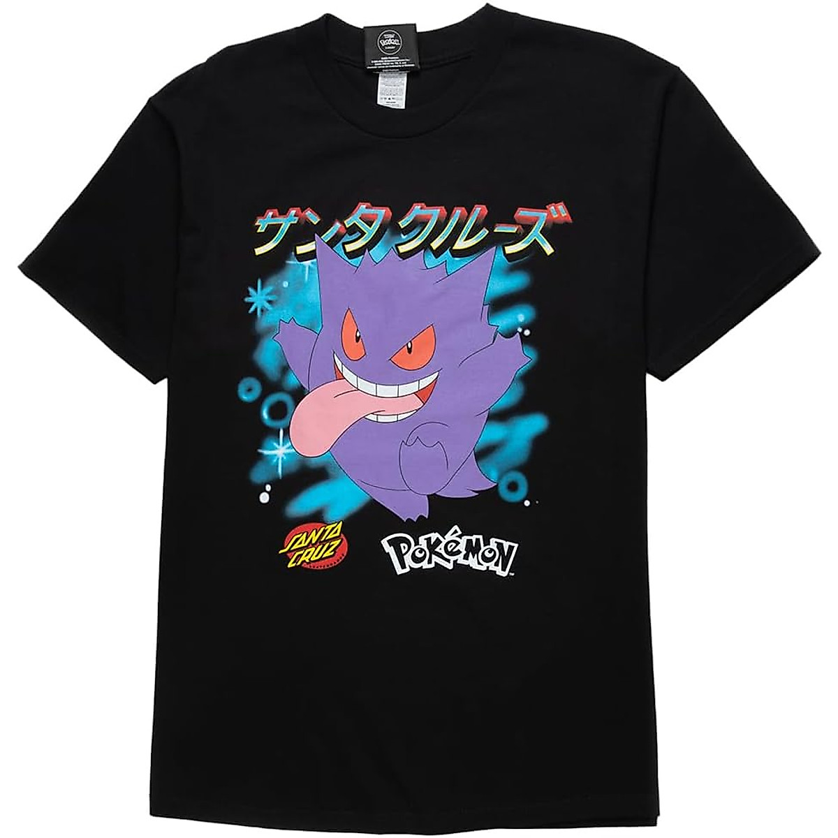 SANTA CRUZ x Pokémon Ghost Type 3 Tee Black