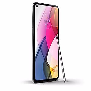 Moto G Stylus | 2021 | 2-Day Battery | Unlocked | Made for US by Motorola | 4/128GB | 48MP Camera | White