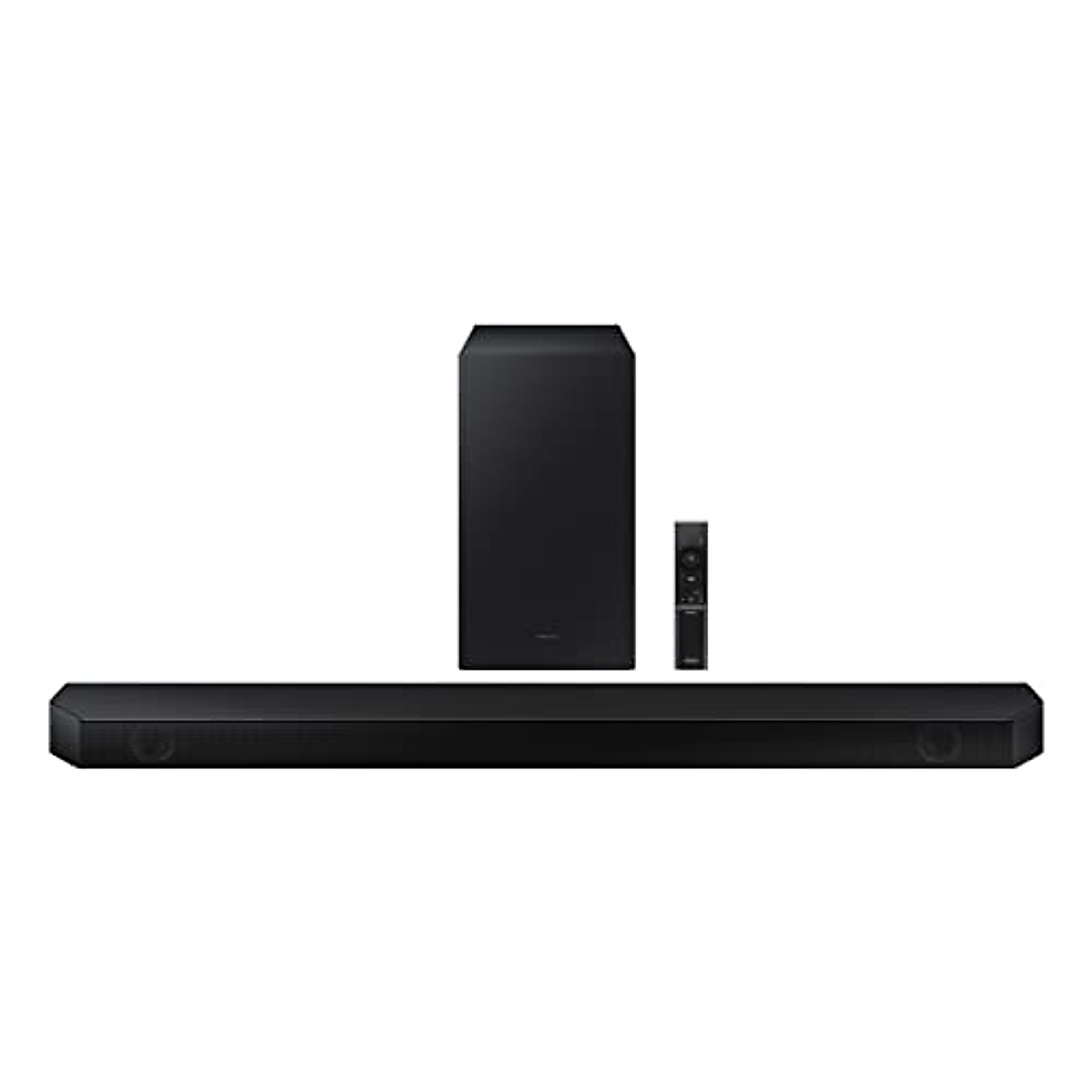 SAMSUNG QN55S90CAFXZA 55 Inch 4K OLED Smart TV with AI Upscaling with a HW-Q60B 3.1ch Soundbar and Subwoofer with DTX Virtual:X (2023)(USED)