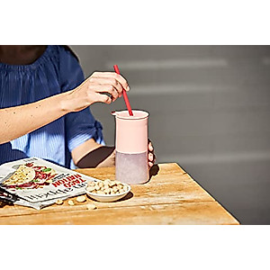 Rabbit Frozen Cocktail Silicone Tumbler, 2 Count (Pack of 1), Pink