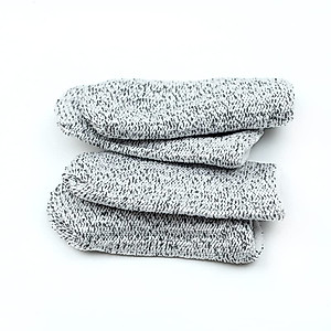 12pcs Finger Covers for Cuts, Reusable Finger Sleeve Protectors, Anti-Slip Cut Resistant Finger Cots, 5 Level Thumb Fingertips Protection Cots Protectors Guards, Glove Life Extender for Kitchen Work