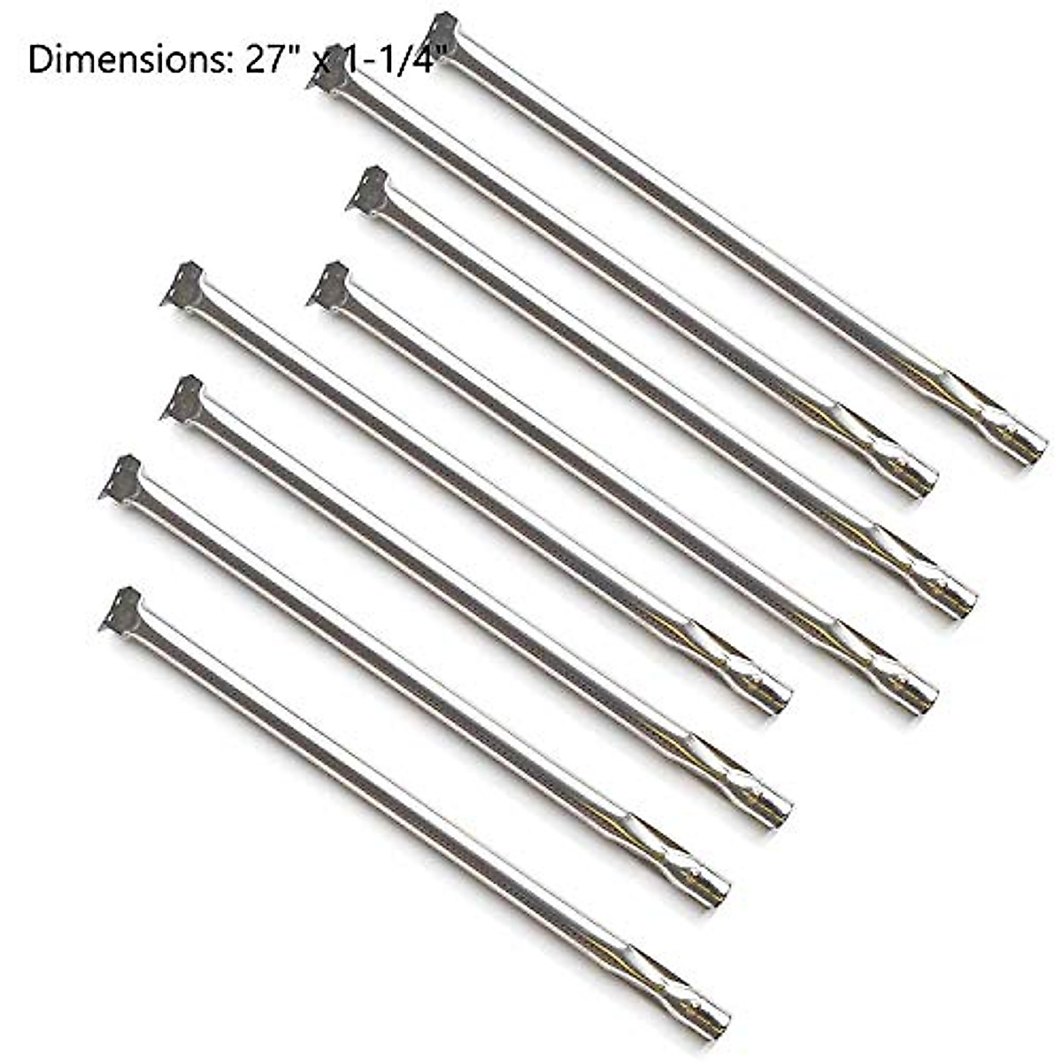 bbqGrillParts Grill Burner for Magikitch'n Magicater LPAGA-30, LPAGA-60, LPCGA-30, LPCGA-60, LPG-30, LPG-60, NPG-30, NPG Gas Models, 8-Pack